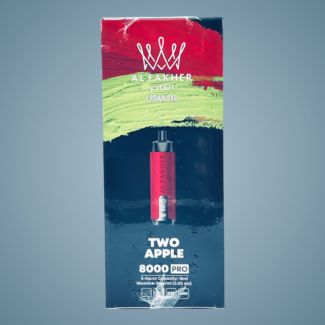 Al Fakher Crown Bar 8000 Pro For Superior Vaping