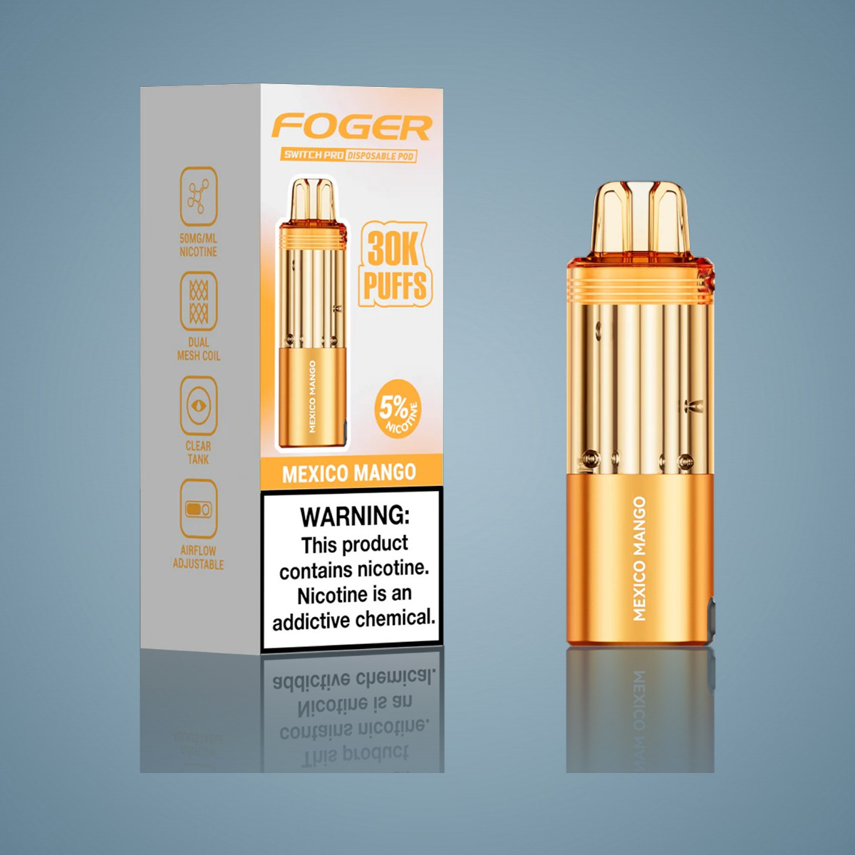 Foger Switch Pro Pod 30000 Elevates Your Vaping Journey