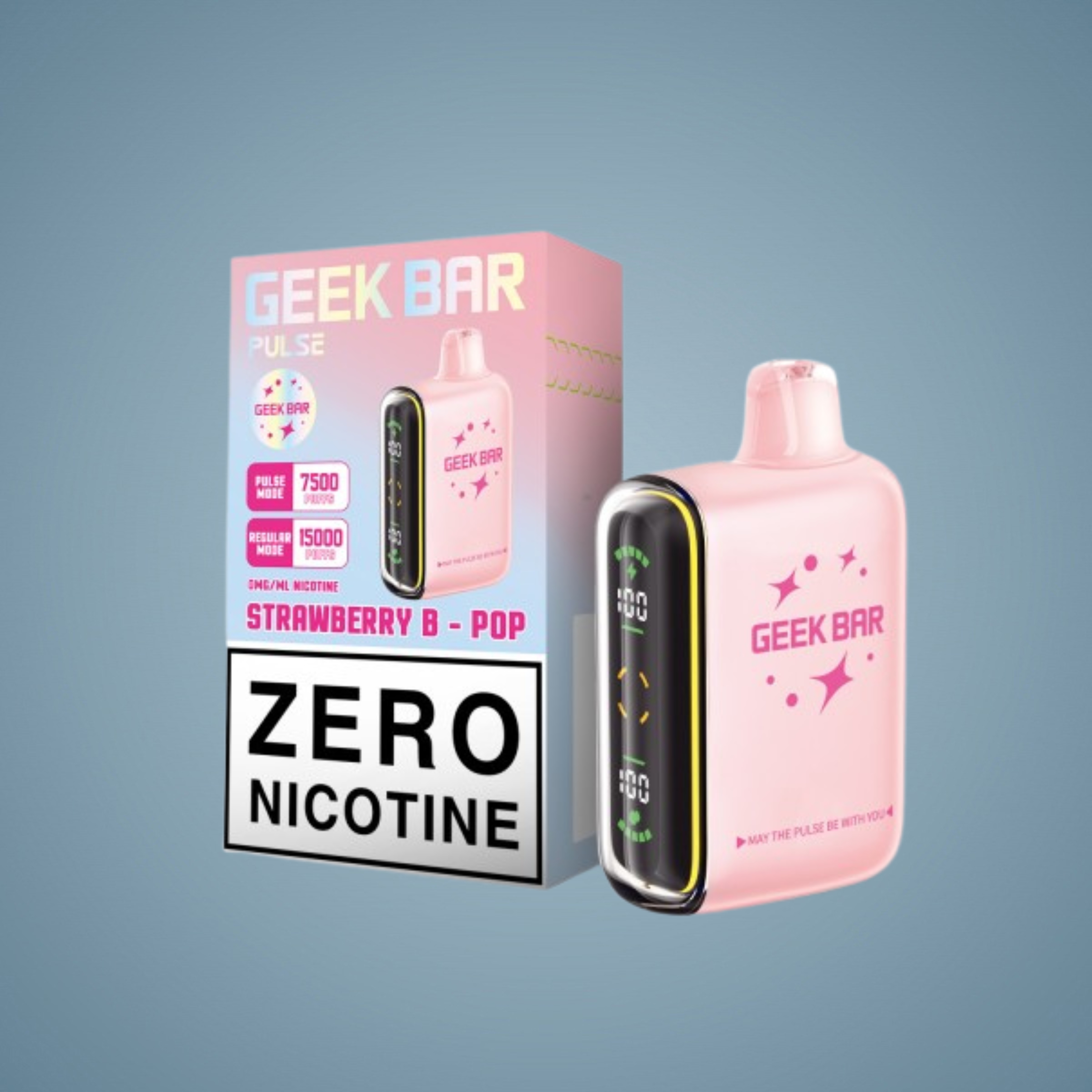 Geekbar Pulse Zero Nic Smooth Taste Refreshing Experience