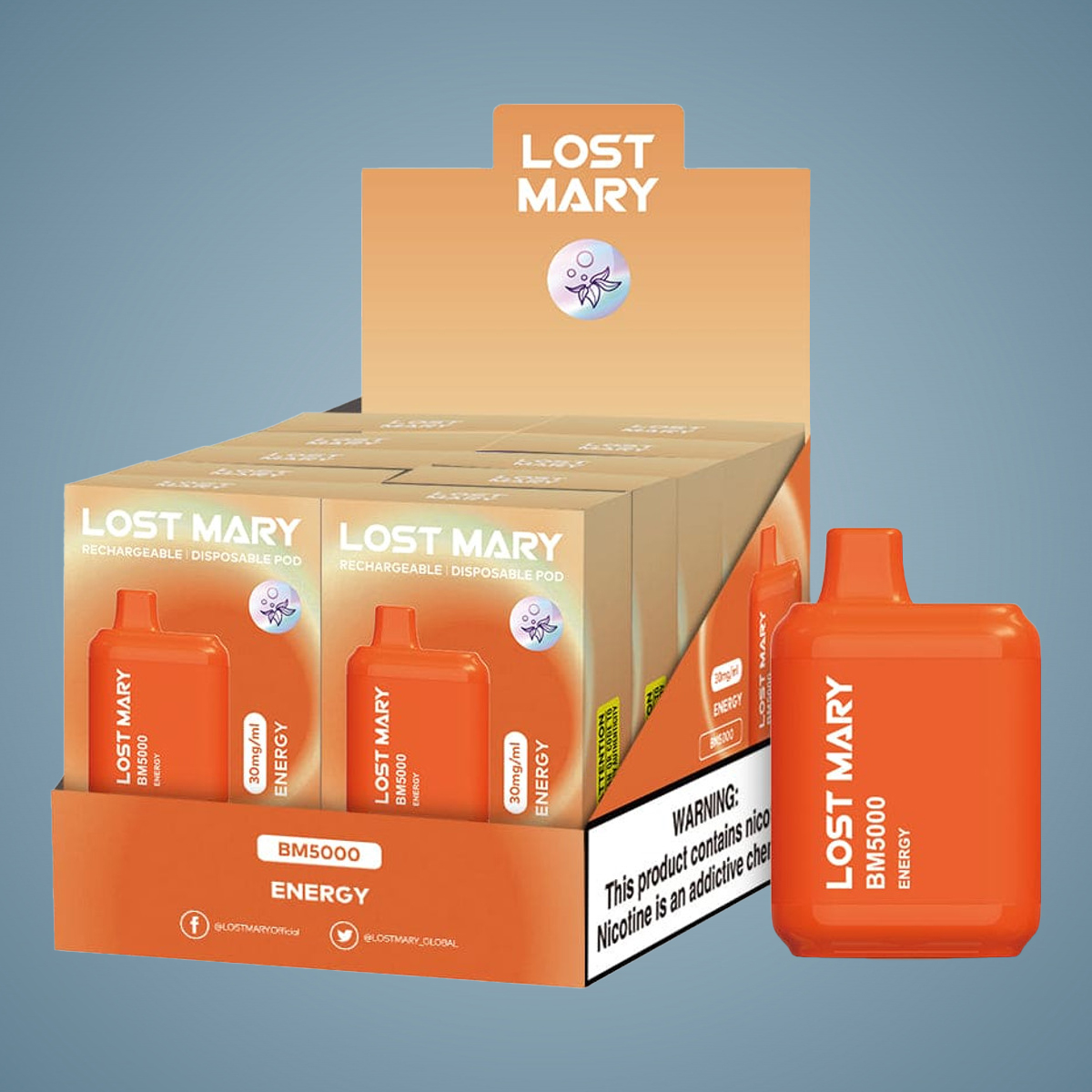 Lost Mary Bm5000: Long-lasting & Flavorful Disposable Vape