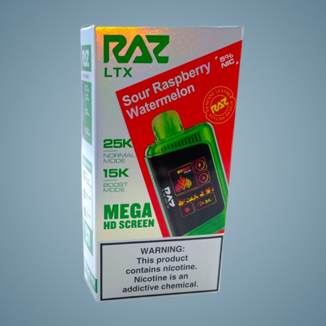 RAX LTX 25k 5% 5ct High Puff Vape | Elite Distributor