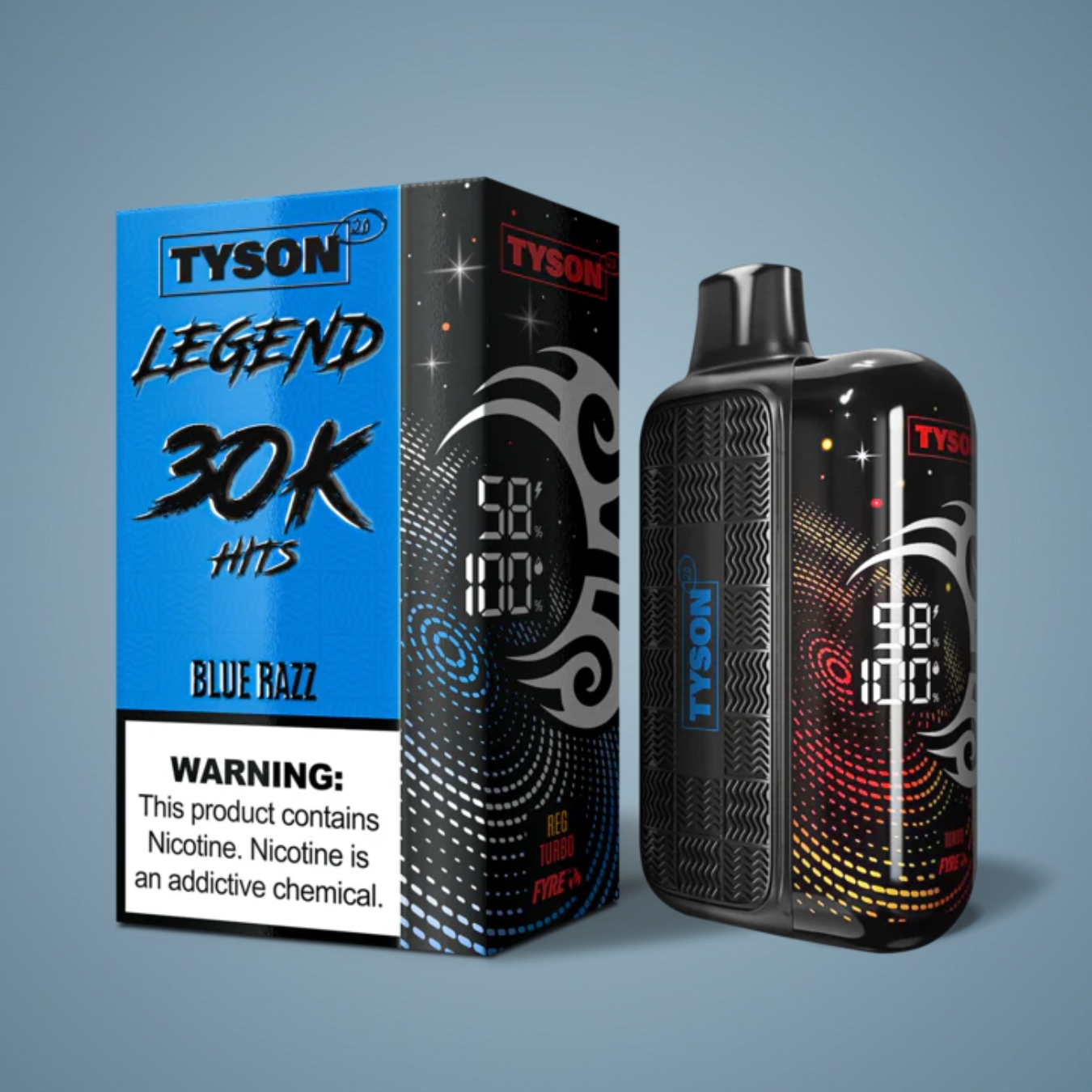 TYSON 2.0 LEGEND 30000 Delivers Smooth and Powerful Hits