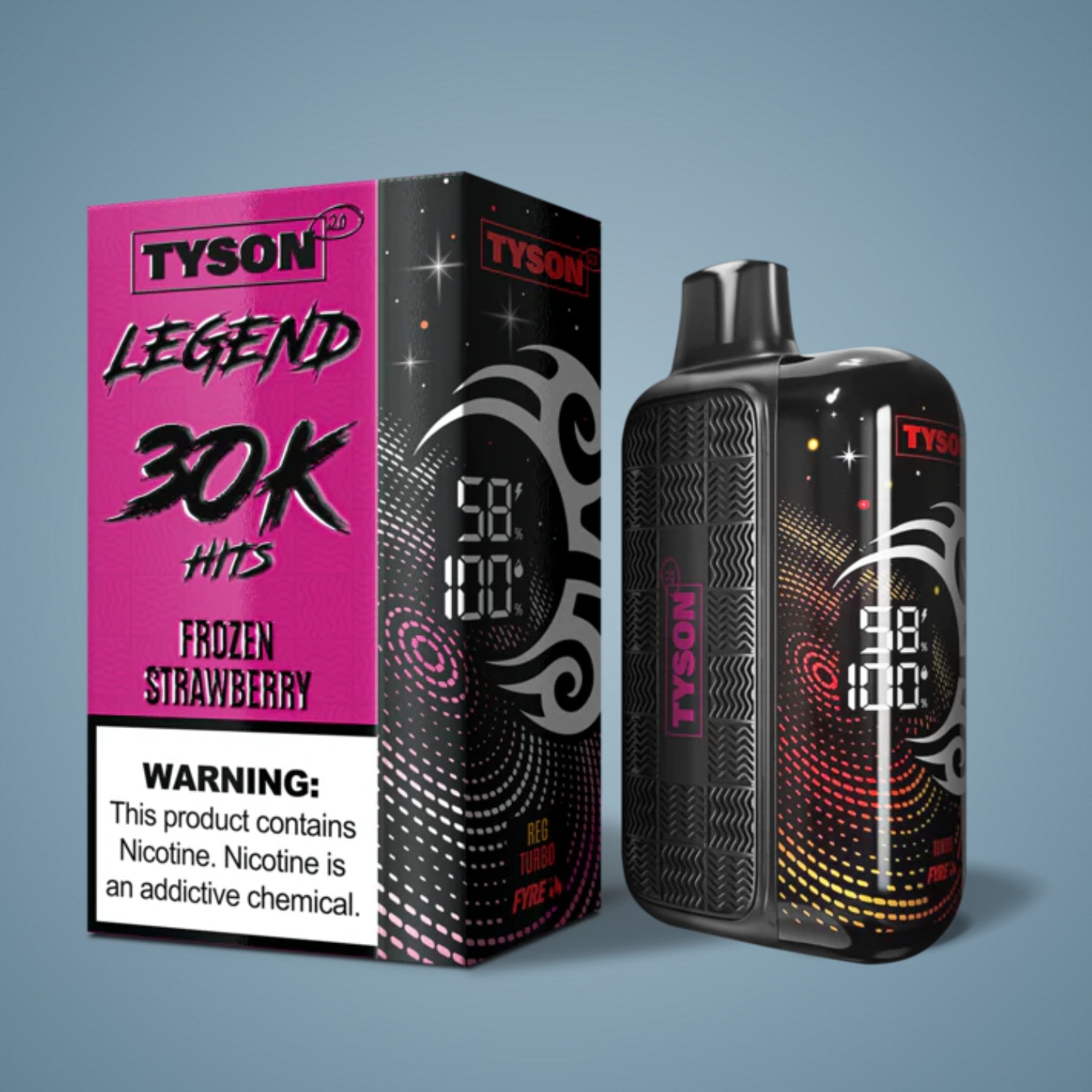 TYSON 2.0 LEGEND 30000 Delivers Smooth and Powerful Hits